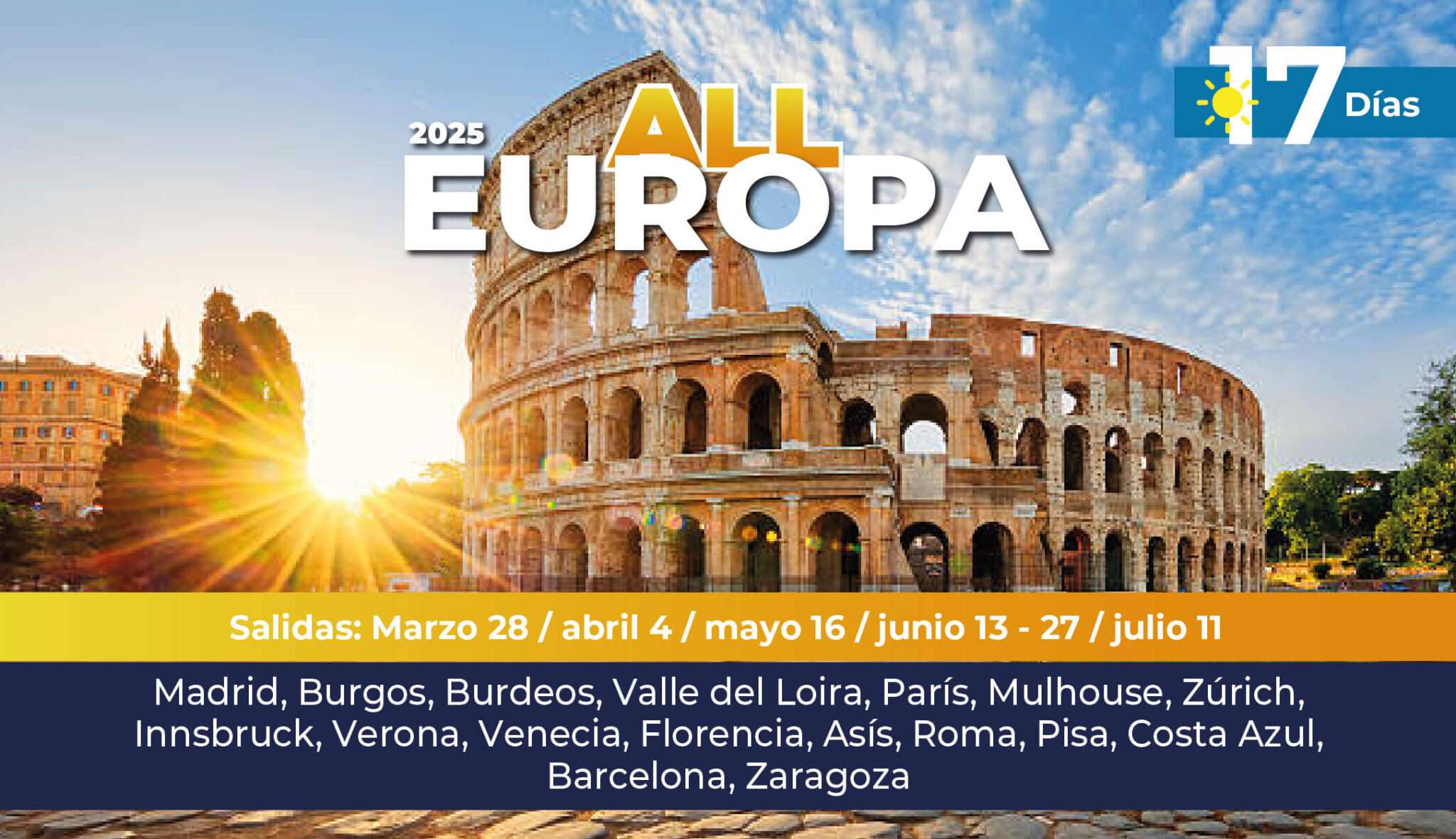 Planes de viajes 2025 | Paipa Tours - Viaja a Europa, México, Turquía y más